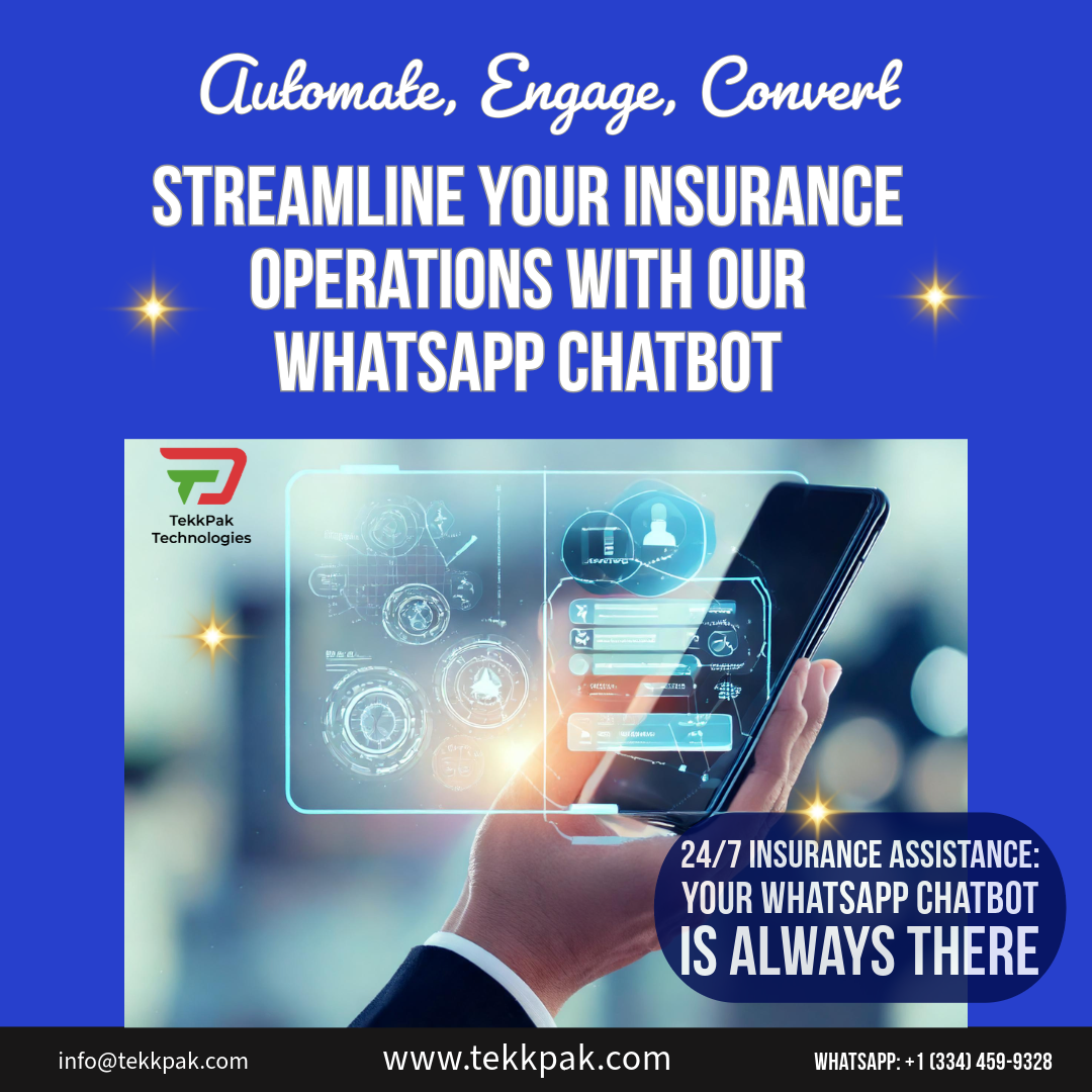 Insurance Chatbot | TekkPak Technologies